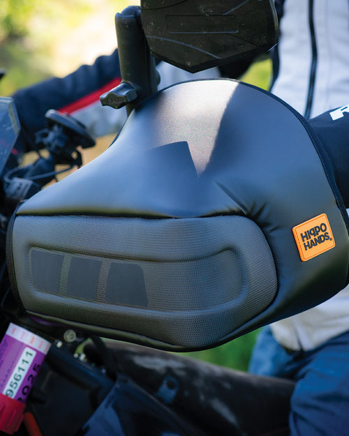 Hippo Hands: motorcycle hand covers for warm dry hands in any weather ...