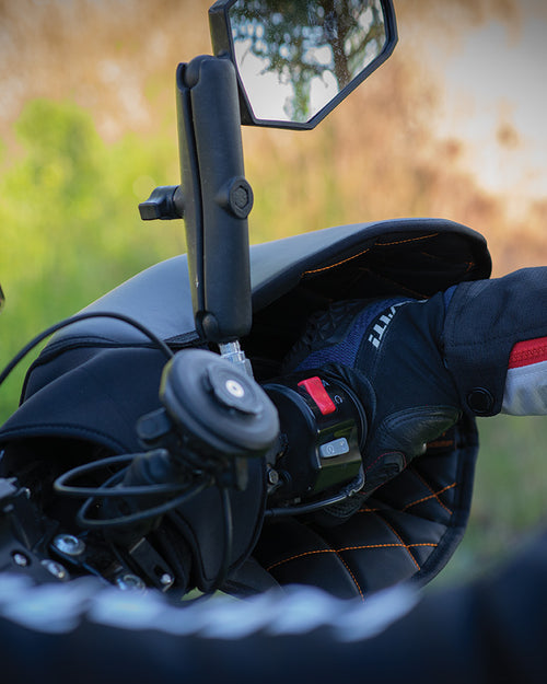 Hippo Hands: motorcycle hand covers for warm dry hands in any weather ...