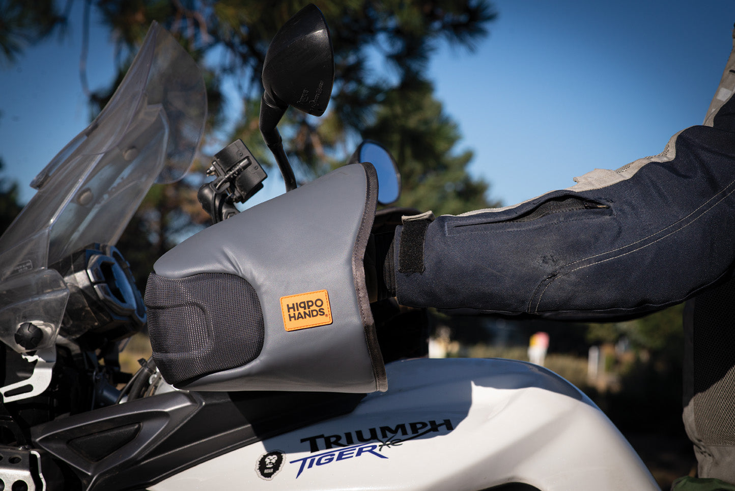 Hippo Hands: motorcycle hand covers for warm dry hands in any weather ...